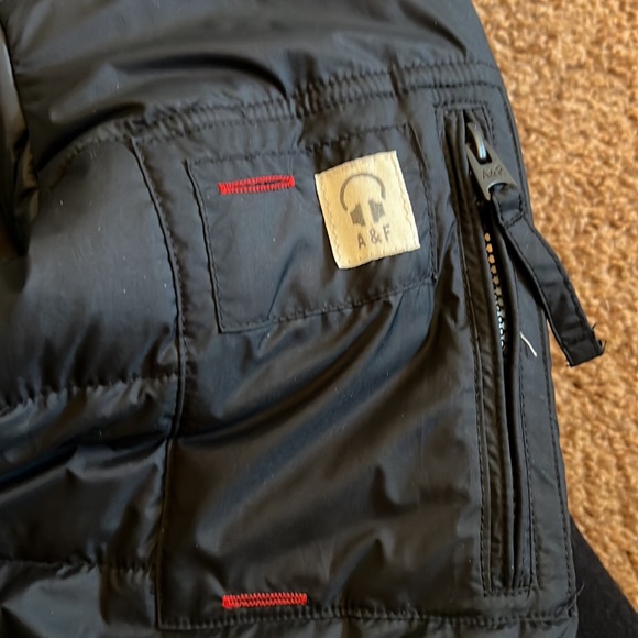 Abercrombie & Fitch | Jackets & Coats | Abercrombie Fitch Dark Blue ...